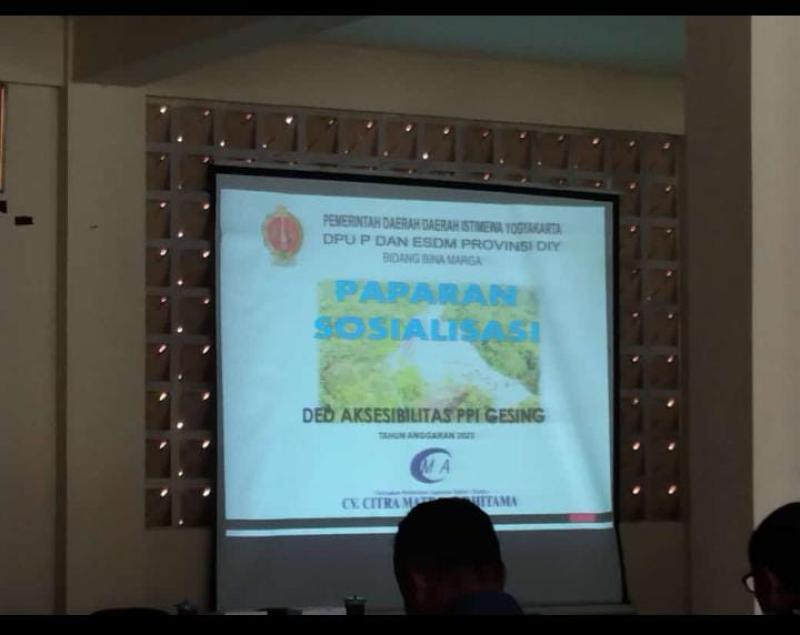 Sosialisasi aksesbilitas PPI Gesing